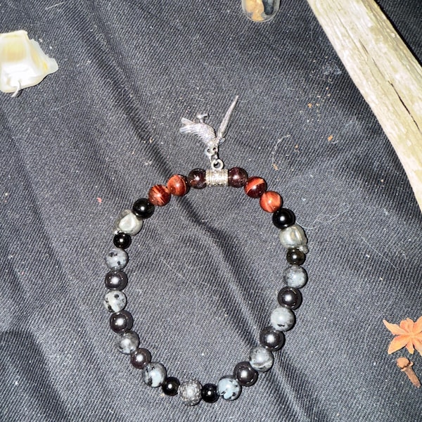 Nephthys Greek Goddess Prayer Beads, Winged Goddess, Nebet-het ...