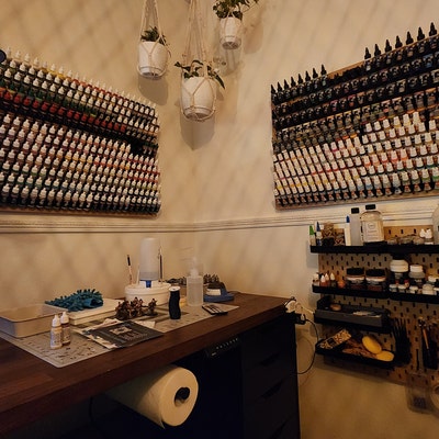 Spinrack Paint Rack for 54 10ml Tamiya, AK, Mr. Hobby, Etc. Bottles - Etsy