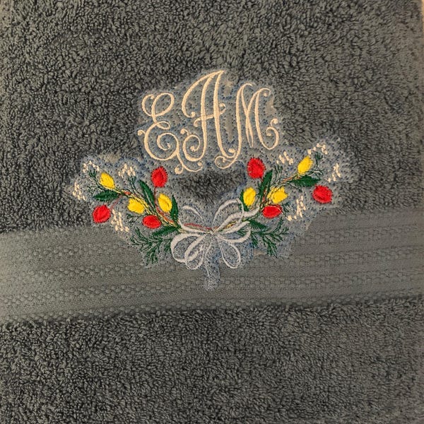 Monogram Frame Embroidery Design Instant Download - Etsy