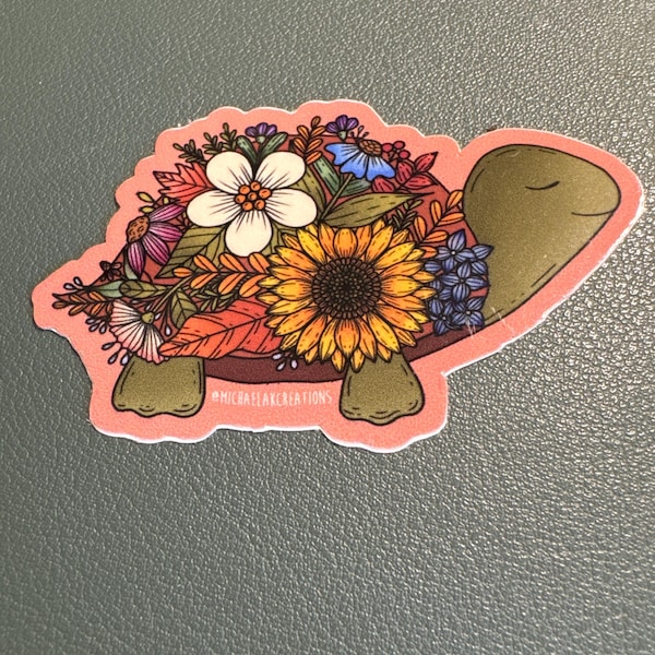 Turtle Sticker | Stickers | Stickers for Hydroflask | Laptop Stickers ...