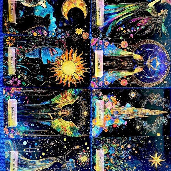 Tarot Deck With Guidebook, Tarot Deck,tarot Card Deck, Oracle Deck ...