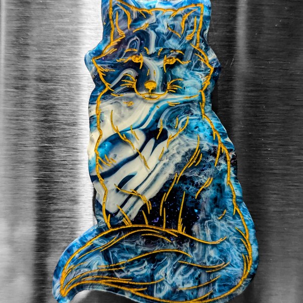 Portrait Wedge Silicone Mold Glossy Display Mold for Resin Wax or ...