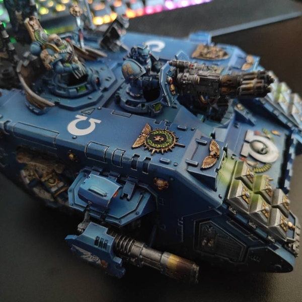 Boltgun Space Marine Malum Caedo Ultramarine Sternguard Veteran Painted ...