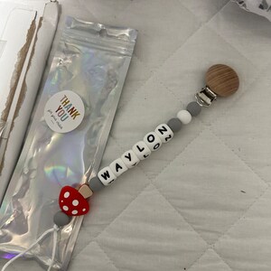 Personalized Pacifier Clips - Etsy