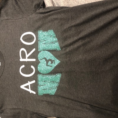 Glitter Track Mom Shirt Track Spirit Wear Track Bling Bella Canvas T ...