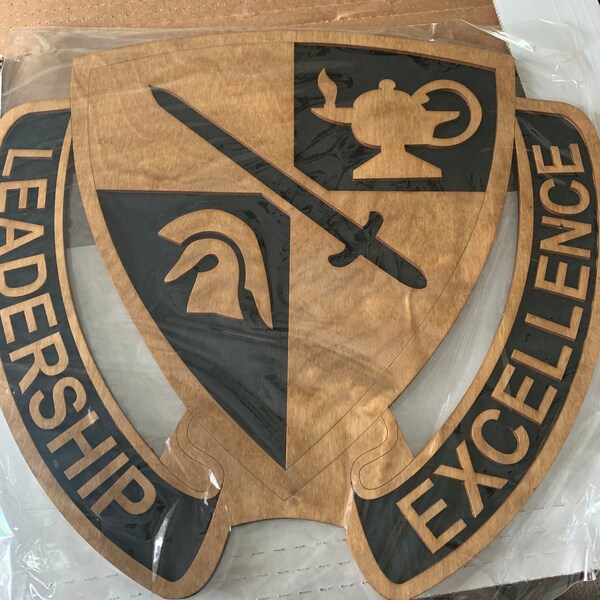 Custom Large ROTC Crest - Etsy