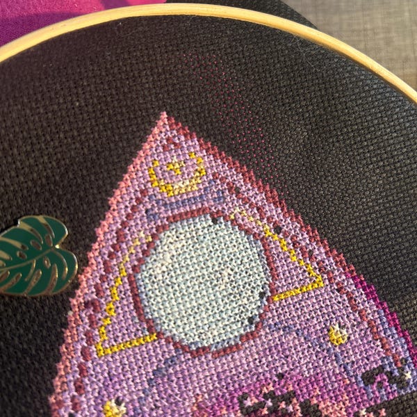 Mystic Cross Stitch Pattern - Seasonal Moons | Digital PDF Chart ...