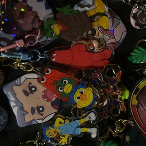 DSMP Benchtrio Acrylic Keychain Charms - Etsy