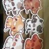 Mushroom Friend on a Log Sap Stickers Cute Decal Cut - Etsy Canada