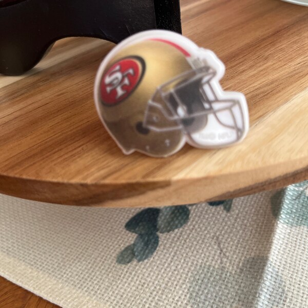 24 San Francisco 49ers NFL Football Cupcake Rings Toppers Free Shipping ...