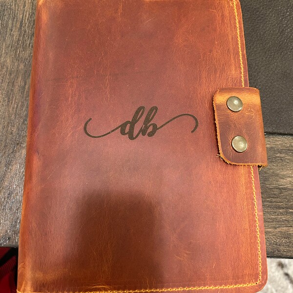 Personalized Leather Journal, A5 Leather Cover, Leather Folder ...