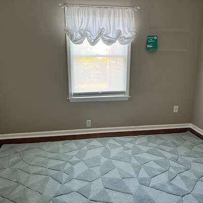 White or off White Balloon Valance With No Ruffle - Etsy