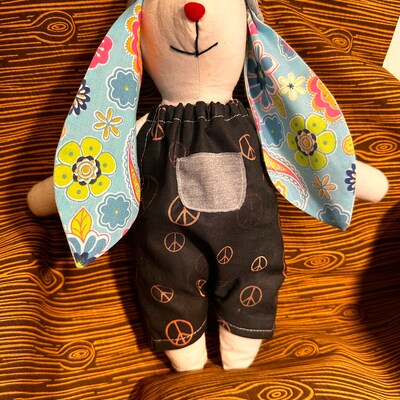 Basic Bunny Sewing Pattern Rabbit With Clothing Instant Download ...