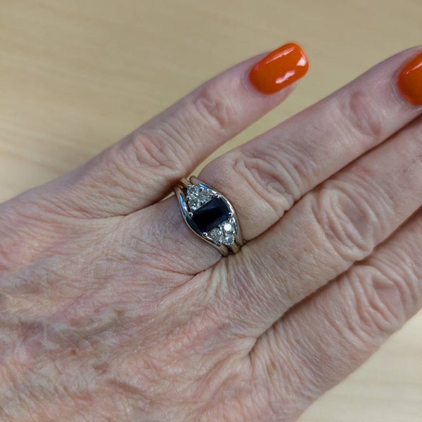 14k Octagon Ring Honeycomb Ring Geometric Ring Stacking Ring Octagon ...