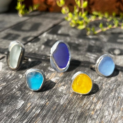 30 Pieces of Medium Sea Glass Beach Glass Frosty Tumbled Beach Glass ...