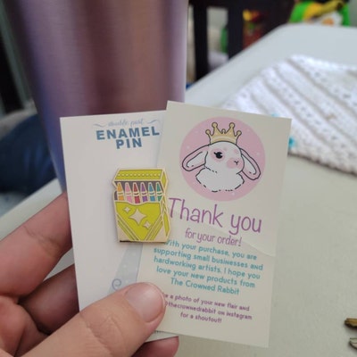 Crayon Set Enamel Pin, Retro Pin, Hard Enamel Pin, Crayon Art, Gift for ...