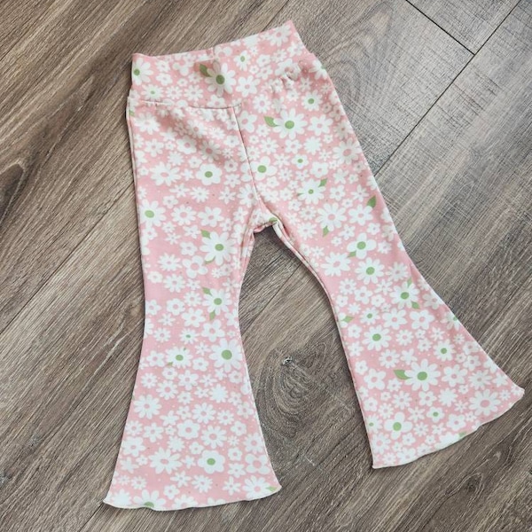 Baby Flare Pant Sewing Pattern, Baby Flared Pants Pattern, Flared Pants ...