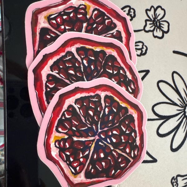 Lemon Watercolor Vinyl Sticker | Fruit Sticker | Cute Laptop Stickers ...