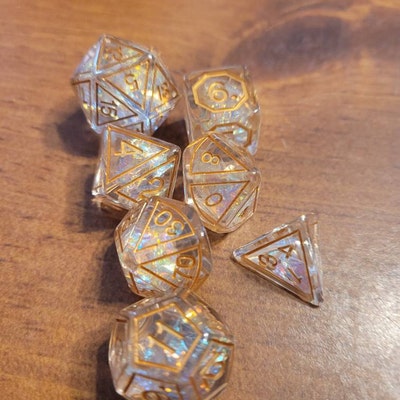 Celestial: the Divine Liquid Core FULL 7 Piece Set Pure Translucent W ...