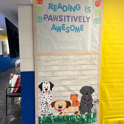 Happy Campers Library Bulletin Board Kit - Etsy