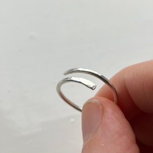 Sterling Silver Fidget Ring, Anxiety Ring, Spinner Ring, Fiddle Ring ...