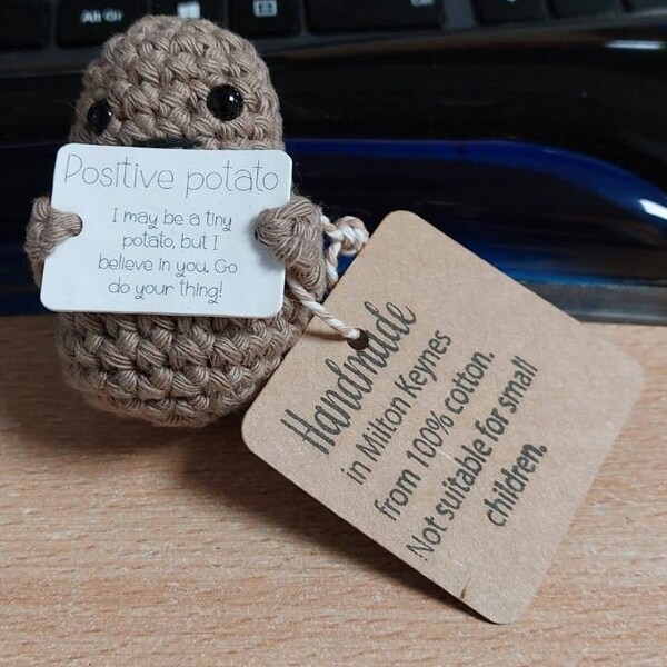 Positive Potato - the Original| Affirmation, Novelty Doll/figure ...