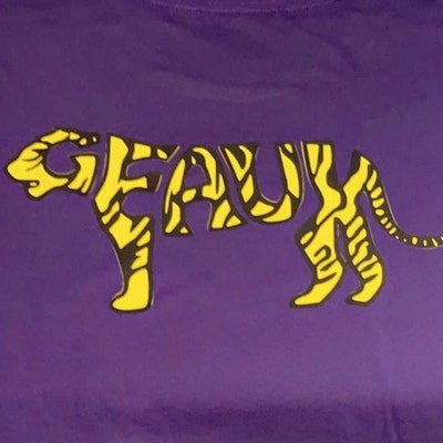 Louisiana LSU Tigers Cutting Files for Cutting Machines - Etsy