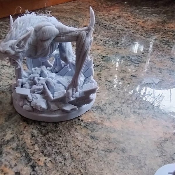 Faun With Standard Miniature | Reindeer Riding Satyr Figure | for D&D ...