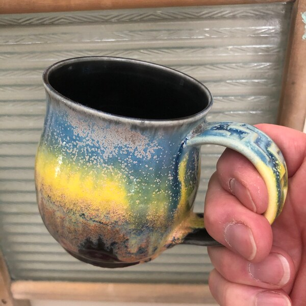 12 Oz Medium Mug, Porcelain, Texture, Ceramic Mug, Pottery Mug, Tea Mug ...