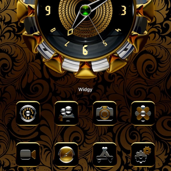 AMETAL Theme App Icon Set, Custom Icons for iPhone and Android Home ...