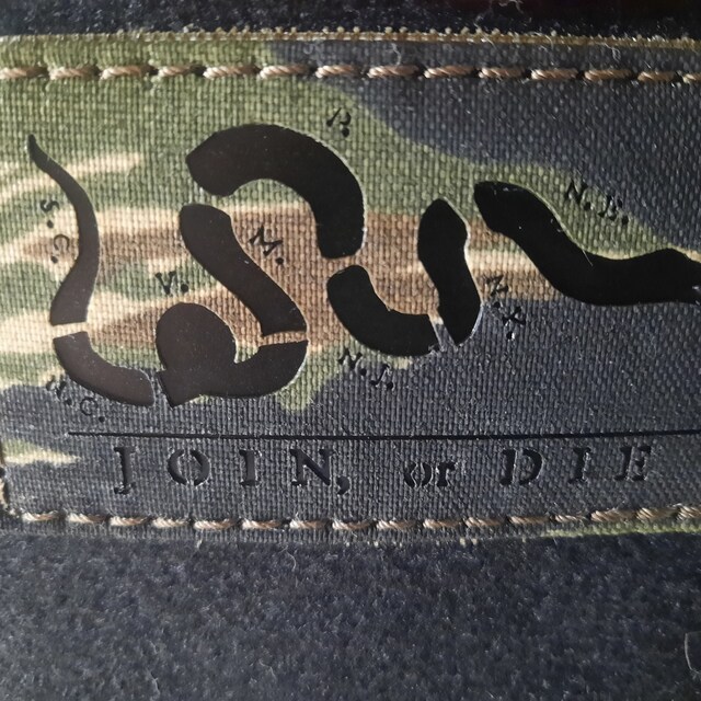 Tactical Morale Patches Join Or Die Snake PVC Patch - Benjamin Franklin ...