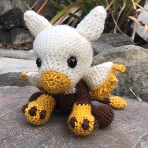 Griffin, Crochet Griffin, Crochet Pattern, Griffin Crochet Pattern ...
