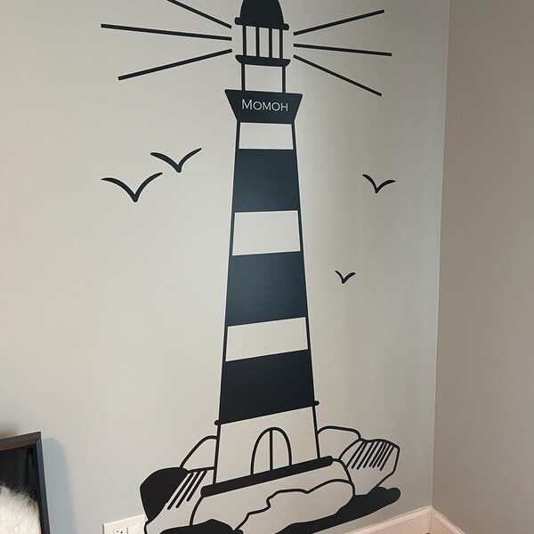 Minimal Line Drawing Flowers Corner Wall Decals, Accent Wall Floral ...