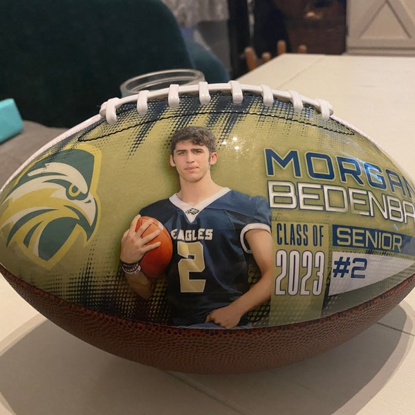 Custom Senior Football Gift - Personalized Football, Senior Night ...