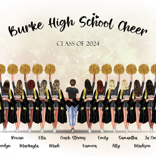 Senior Cheer Gift Cheerleader Graduation Gift Cheer Girl Graduation ...