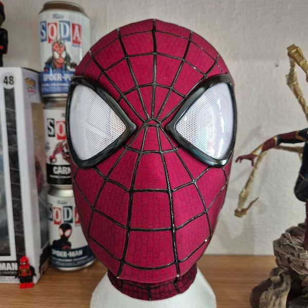 Customized Amazing Spiderman Mask,amazing Spiderman 2 Cosplay Mask With ...