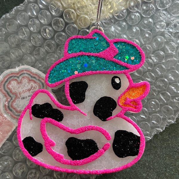 Cowboy Rubber Duck Car Freshie, Car Scent, Air Freshener - Etsy