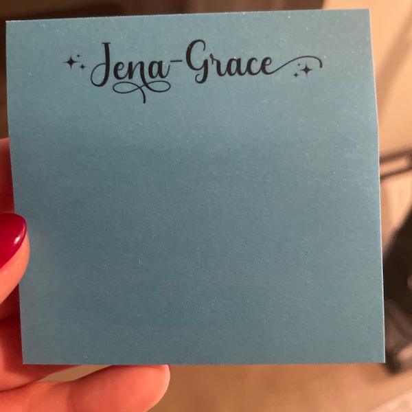 Personalized Post-it® Notes, Colorful Rainbow Gift for Friend, Custom ...