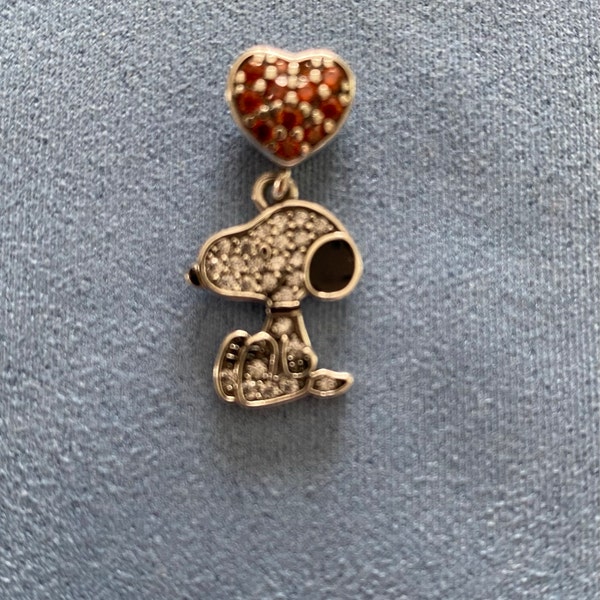 Egyptian Ankh Bastet Dangle Charm - 925 Sterling Silver With CZ ...