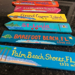 Destination Arrow Signs Sign Post Arrows Tropical Sign Post | Etsy