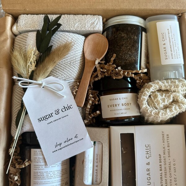 Self Care Spa Gift Box | Relaxation Spa Set | Unwind Spa Gift for Her ...