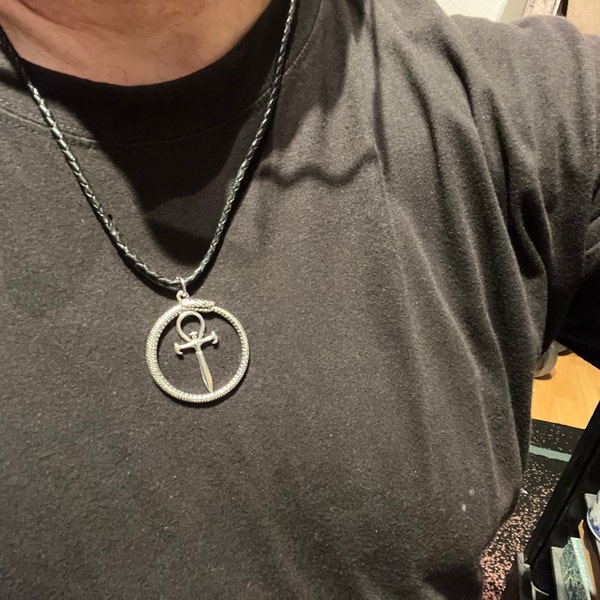 Vampire Ankh Ouroboros Pendant (2styles) Occult Goth Gothic Dracula ...