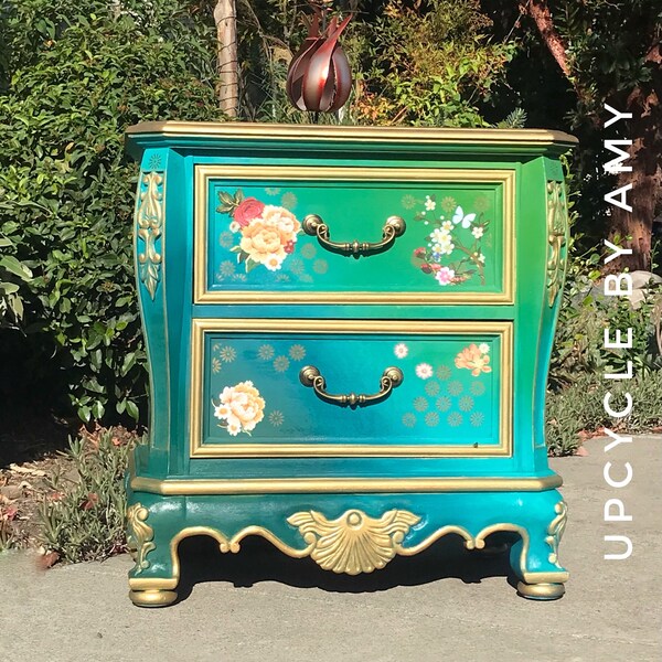 Bombe Chest. Moody Chandelier Accent Chest. Rustic Old World Bombay ...