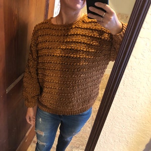 The Palmar Pullover PDF DIGITAL DOWNLOAD Crochet Pattern - Etsy