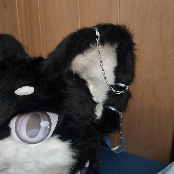 Fursuit Eye Mesh Sublimated Waterproof Costume Eyepieces Multiple Sizes ...