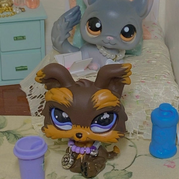Littlest Pet Shop Clothes LPS Accessories 6 Custom Collars Necklaces - Etsy
