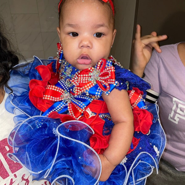 Star Spangled Dress, Independence Day Dress Pageant Dress, 4th of July ...