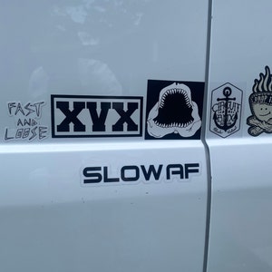 Vegan Straight Edge XVX Vinyl Decals / Yeti Car Laptop | Etsy