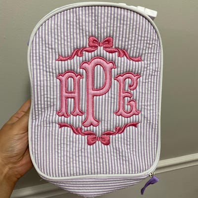 Monogrammed Child's Backpack, Personalized Backpack, Embroidered School ...