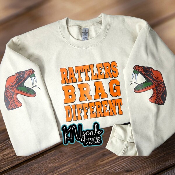 FAMU Svg - Florida A&M University Inspired Logo Svg - Rattlers Mascot ...